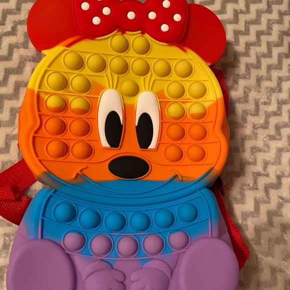 unbrand | Accessories | Fidget Bubble Push It Toy Backpack Big Figit ...